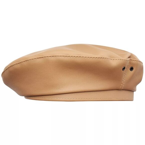 Sterkowski | Accessories | Sterkowski Poland Natural Leather Beret Hat ...